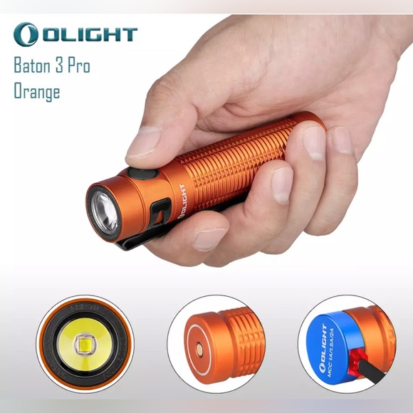 Olight | Other | Olight Baton 3 Pro 50 Lumens Rechargeable Flashlight ...